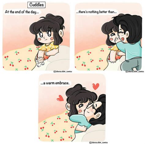 25 Comics About The Adventures Of Cute Couple ‘cheroo And Chim Demilked