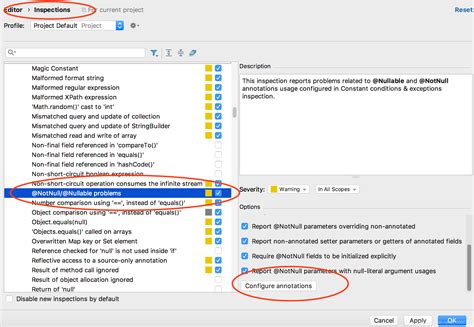 【java】idea Notnull Nullable 注解import Orgjetbrainsannotations