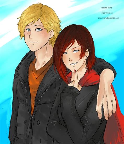 Pin By Mateus Teodoro On Jaune Ark And Ruby Rose Jauby Lancaster Other Couples With Jaune