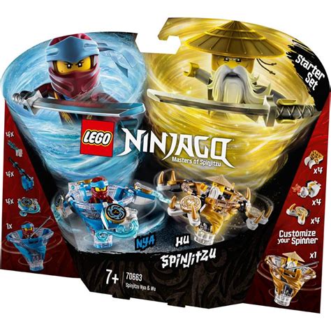 Lego Ninjago Spinjitzu Nya And Wu