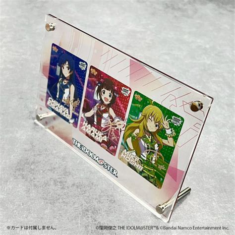 アイドルマスター カードフォリオ 公式アクリルカードスタンド アイドルマスター Ver