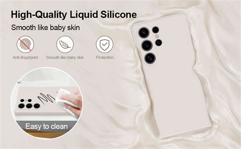 Giiyoon Silicone Case Compatible With Samsung Galaxy S24