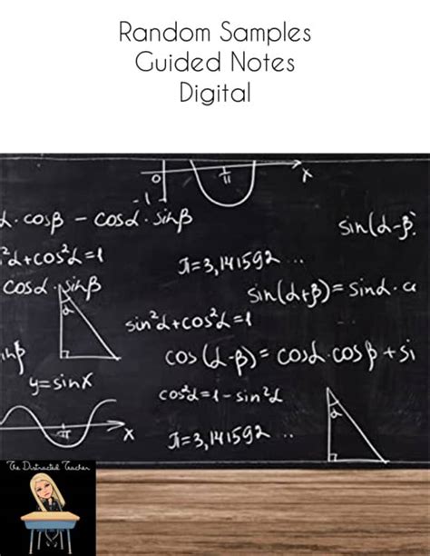 Random Samples Guided Notes Digital By The Distracted Teacher Tpt