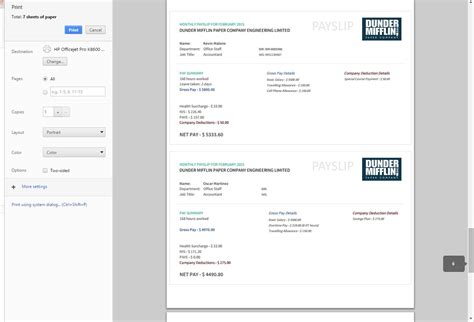 30 Pdf Pay Slip Template Trinidad Printable Hd Docx Download Zip