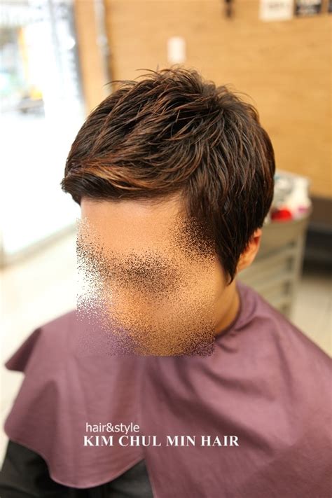 남자 직모 짧은머리 리젠트펌 포마드펌 네이버 블로그