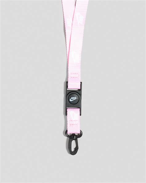 Nike Club Standard Lanyard In Med Soft Pinkwhitewhite Free