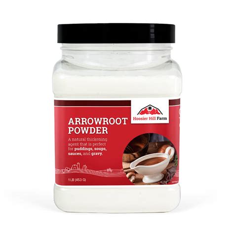 Arrowroot Powder Hoosier Hill Farm