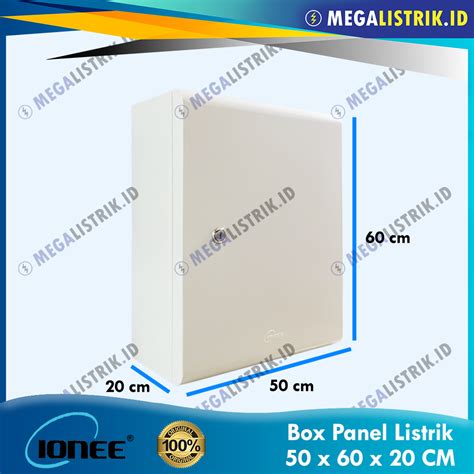 Ionee Box Panel Listrik 50x60x20 Kotak Panel Kabinet 50 X 60 X 20 Cm