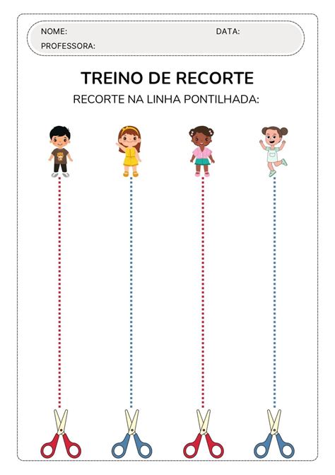10 Atividades Gratuitas De Recortar E Colar Trabalhe A Coordenação Motora