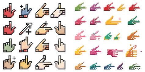 Premium Vector Computer Pointers Internet Cursor Click Vector Isolated Symbols Collection