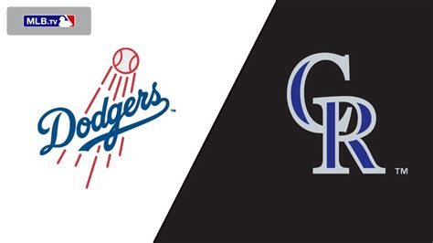 Los Angeles Dodgers Vs Colorado Rockies 6 20 24 Stream The Game Live
