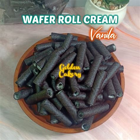 Jual Wafer Roll Mini Kiloan Vanila Shopee Indonesia