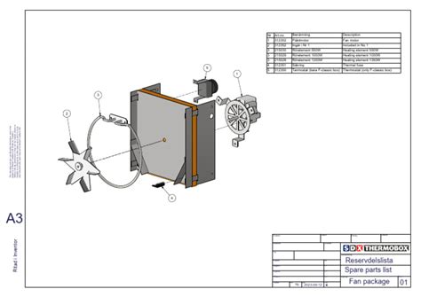 Fan Package Exploded View Pdf Sustainable Building Home Appliance