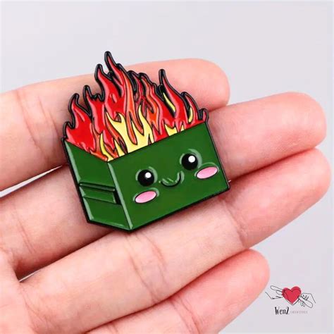 Birthday Quirky Cool Enamel Pin T For Friend Self Love Pin Brooch