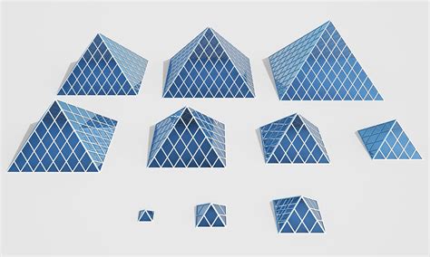 3d Model Pyramid Structure Turbosquid 1603965