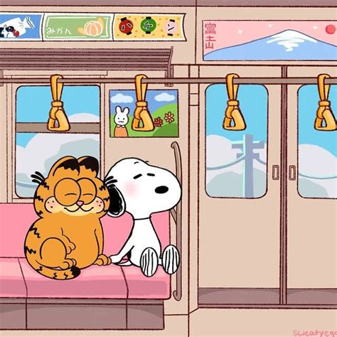 Cyan ⋆˙ ♡ On Instagram Last Garf And Snoopy Drawing Of 2023