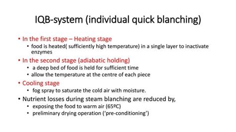 Blanching Pptx Cooking Food And Drink