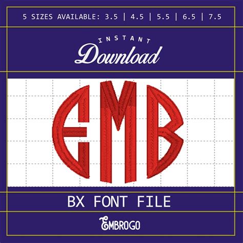 Round Embroidery Monogram Font Monogram Embroidery Designs Monogram