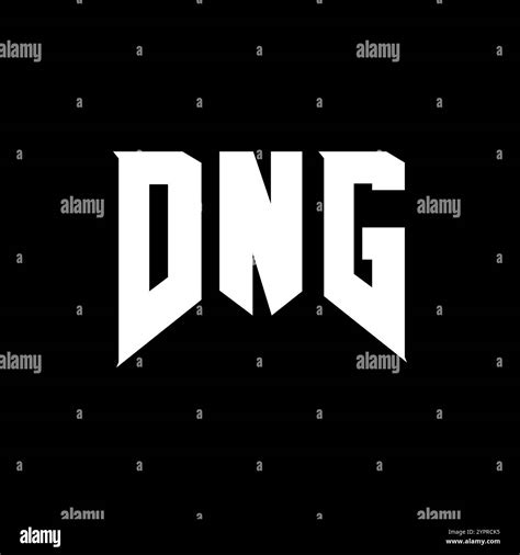 Dng Letter Logo Design For Technology Company Dng Logo Design Black