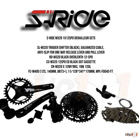 Sride Groupset 1x12 Speed Lazada Ph