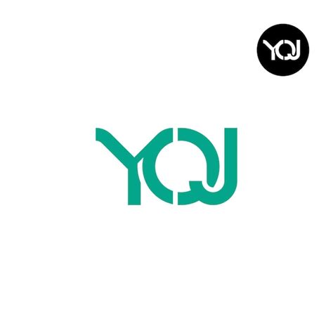 Premium Vector Letter Yoj Monogram Logo Design