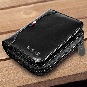 Huanlang Carteras Para Caballerocartera De Piel Para Hombre Con Rfid Bloqueocarteras Para