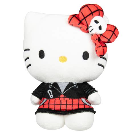 Hello Kitty And Friends Hello Kitty 8 Inch Punks Plush Jazwares