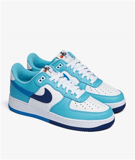 Nike Air Force 1 07 Lv8 Split Light Photo Blue En Color Azul Svd