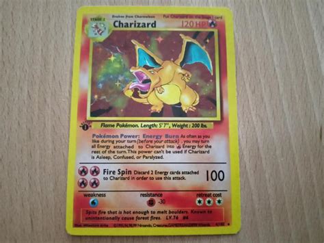 Pokémon Charizard 1st Edition Aukro