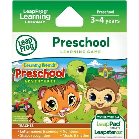 Leapfrog Learning Friends Preschool Adventures Learning Game