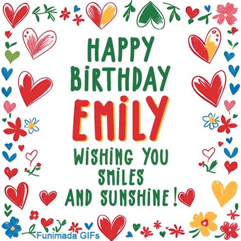 Happy Birthday Emily S For Her Download On