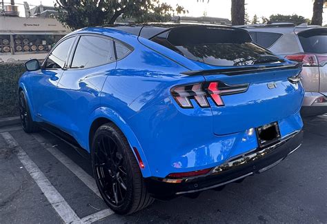 Installed Oem Mach E Rear Spoiler Any Other Good Aftermarket Options Macheforum Ford