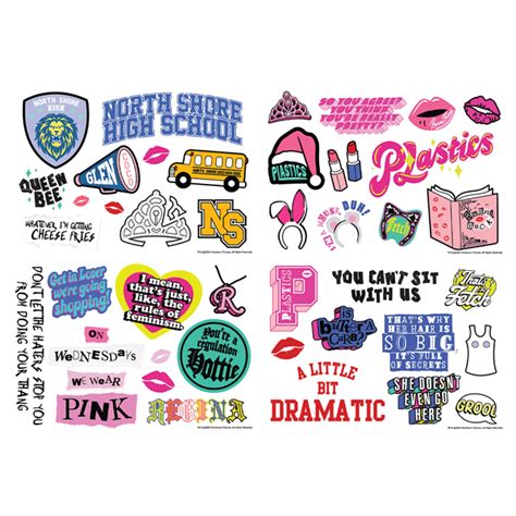 Mean Girls Tech Decals Tech Decals Free Shipping Over £20 Hmv Store