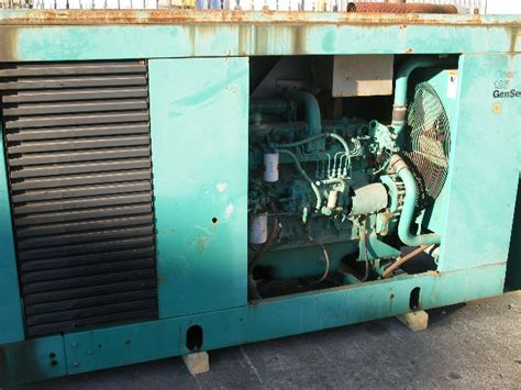 Low Hour Komatsu 0671t 125kw Diesel Generator Set Depco Power Systems