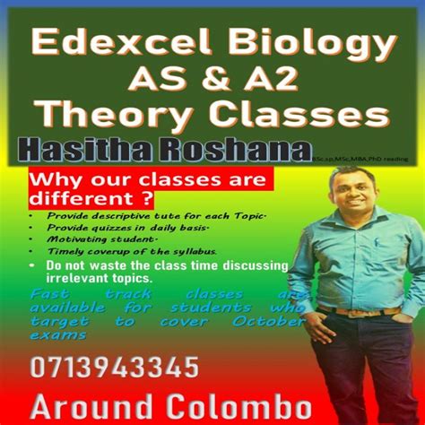 Edexcel AL Biology IGCSE Biology For G C E A L International