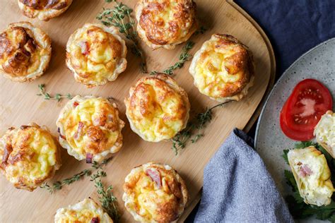 Mini Quiche Basic Recipe