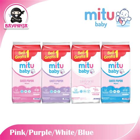 Jual Mitu Baby Wipes Extra Thick 50 S B1G1 Shopee Indonesia
