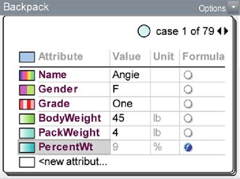 5 Data Cards In Tinkerplots Provide A Case By Case View Of A Data Set