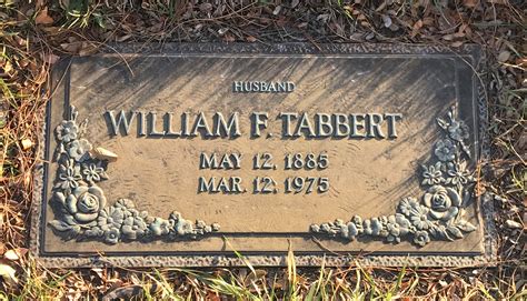 William Frank Tabbert 1885 1975 Find A Grave äreminne