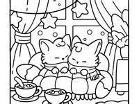 Thick Lined Coloring Pages