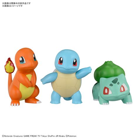 New Pokemon Model Kits Focus On Starters And Scizor