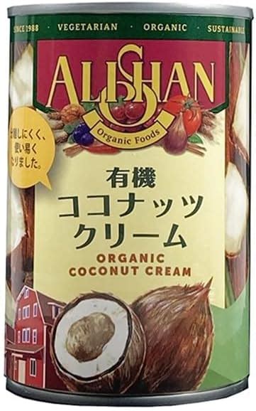 Jp アリサン 有機ココナッツクリーム 400ml X6個セット 食品・飲料・お酒