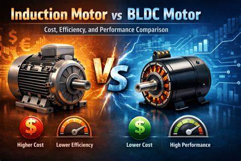 Induction Motor Vs Bldc Motor Cost Efficiency And Performance
