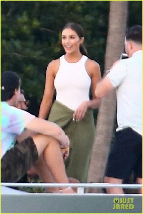 Olivia Culpo Enjoys A Boat Party In Miami Ahead Of The Super Bowl