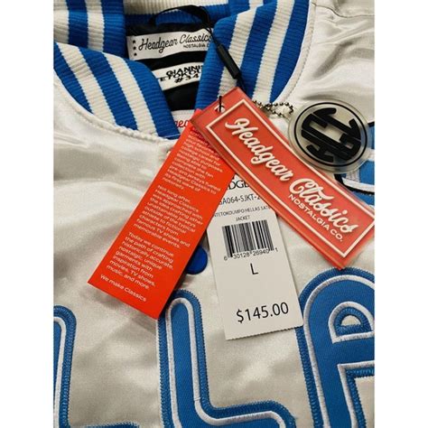 Headgear Classics Jackets And Coats Giannis Antetokounmpo Mens Headgear Classics Hellas Team