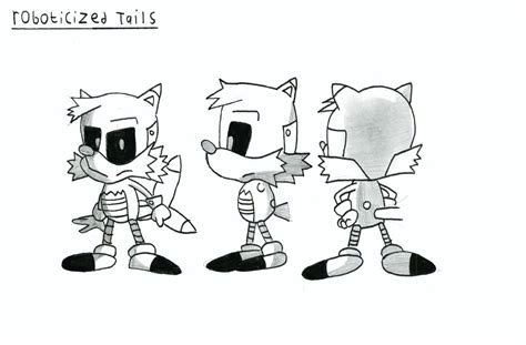 Roboticized Tails Concept Turnaround By Gruffdasmuff On Newgrounds