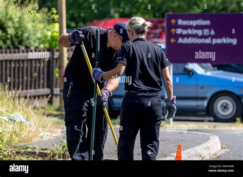 Newhaven East Sussex Uk 23rd June 2023 Sussex Police Officers