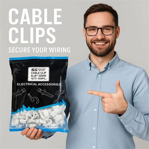 Ssmc 8mm Cable Clip At ₹ 10pack Cable Clip In Ghaziabad Id