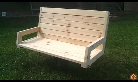 11 Free Porch Swing Plans To Build At Home