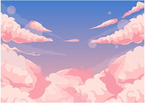 Premium Vector Sky Vector Illustration Cartoon Style